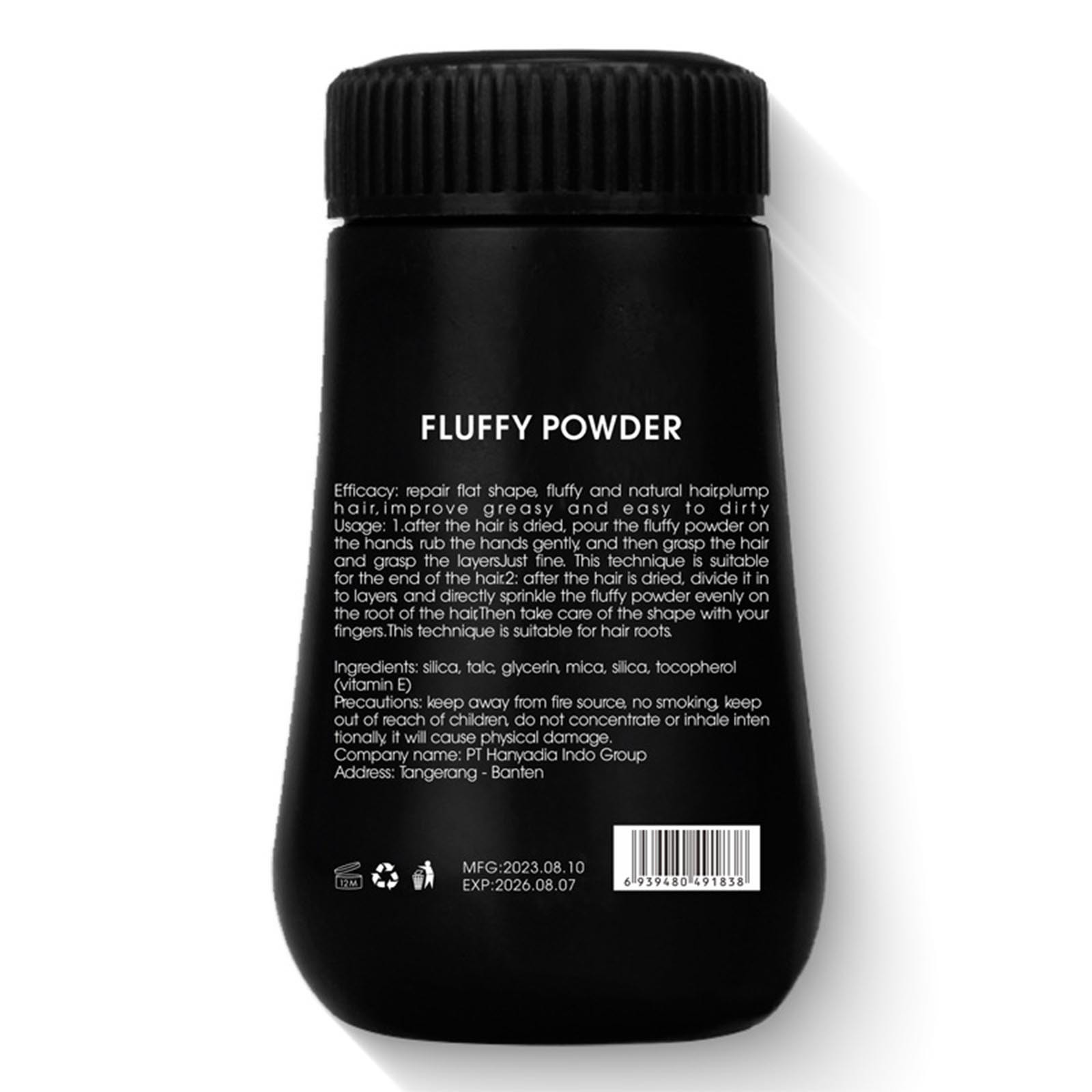 Leiity Non Greasy Styling Powder Clean Oil Head To Dislodge Oil ...